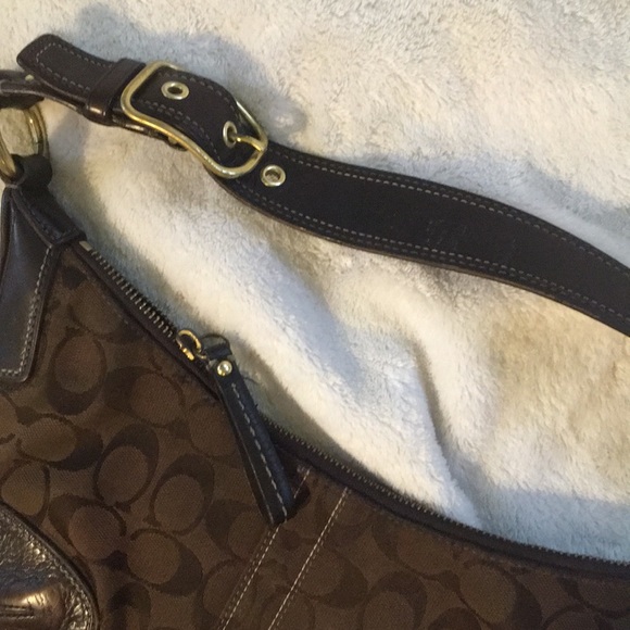 Coach | Bags | Coach Excellent Brown Leather Boho Purse Handbag | Poshmark